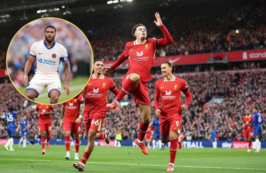 Reece James got away with blatant dive against Liverpool