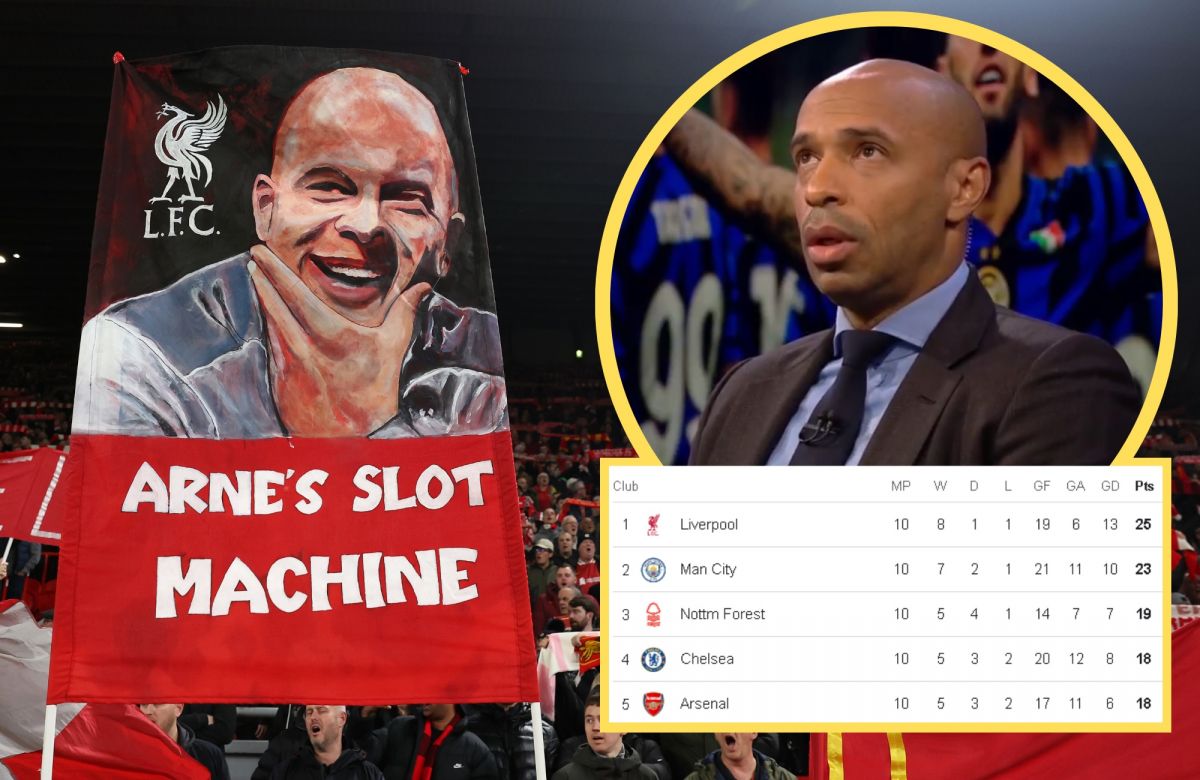 Premier League title race: Thierry Henry shares major Liverpool concern