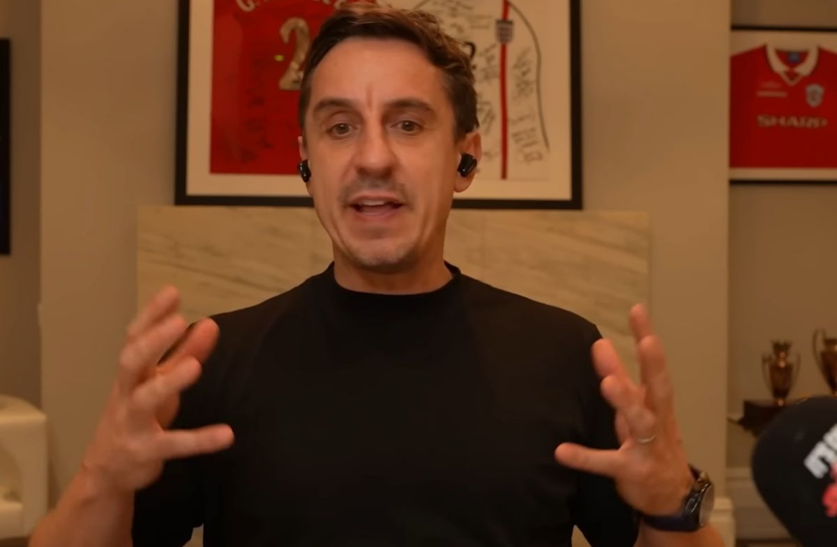 Gary Neville shares 'gut feeling' prediction for Liverpool v Man City