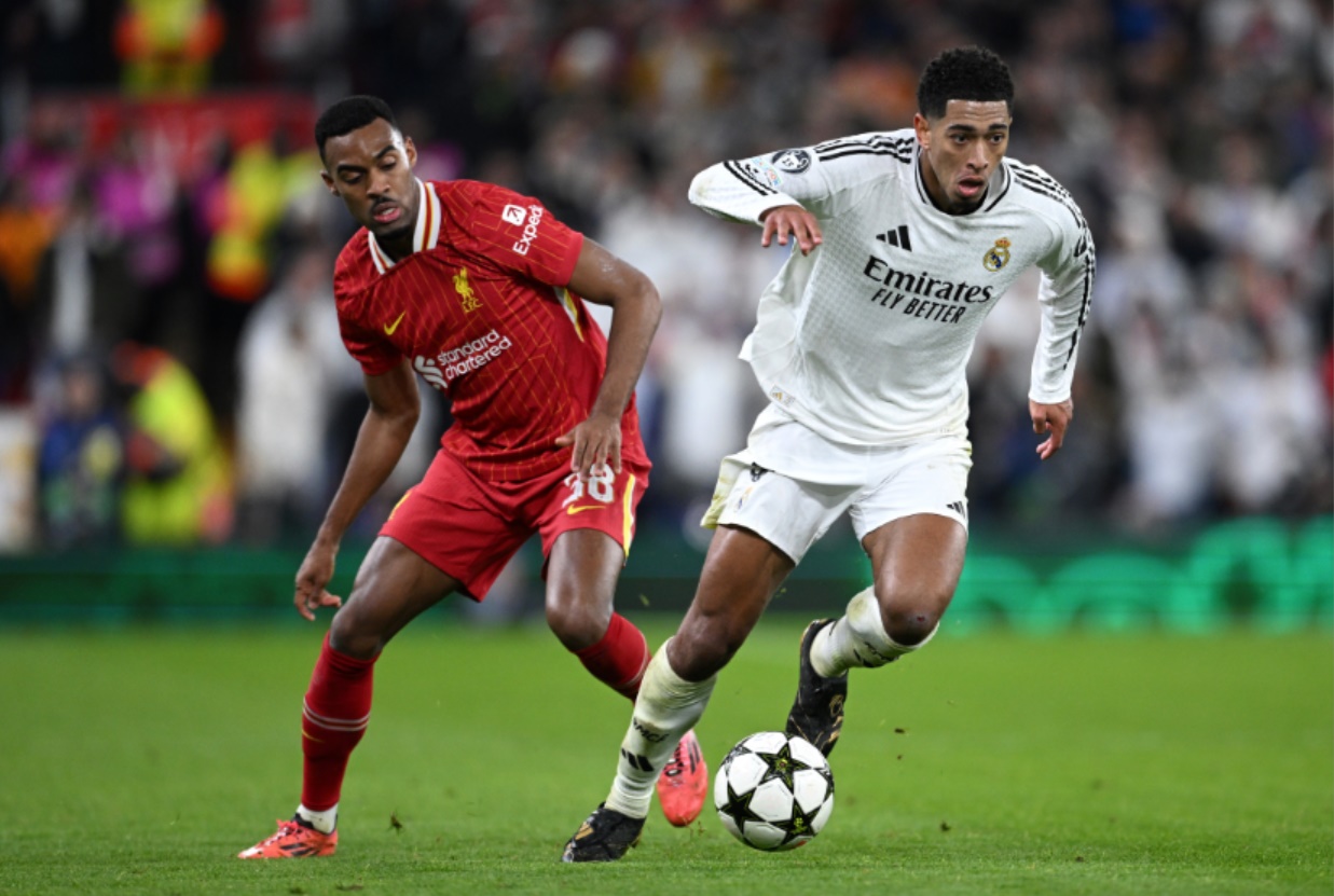 Jude Bellingham: Liverpool the 'best-performing' team in Europe right now