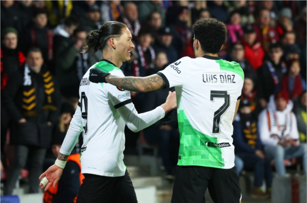 (Photo) Darwin Nunez and Luis Diaz quickly made up after apparent brawl