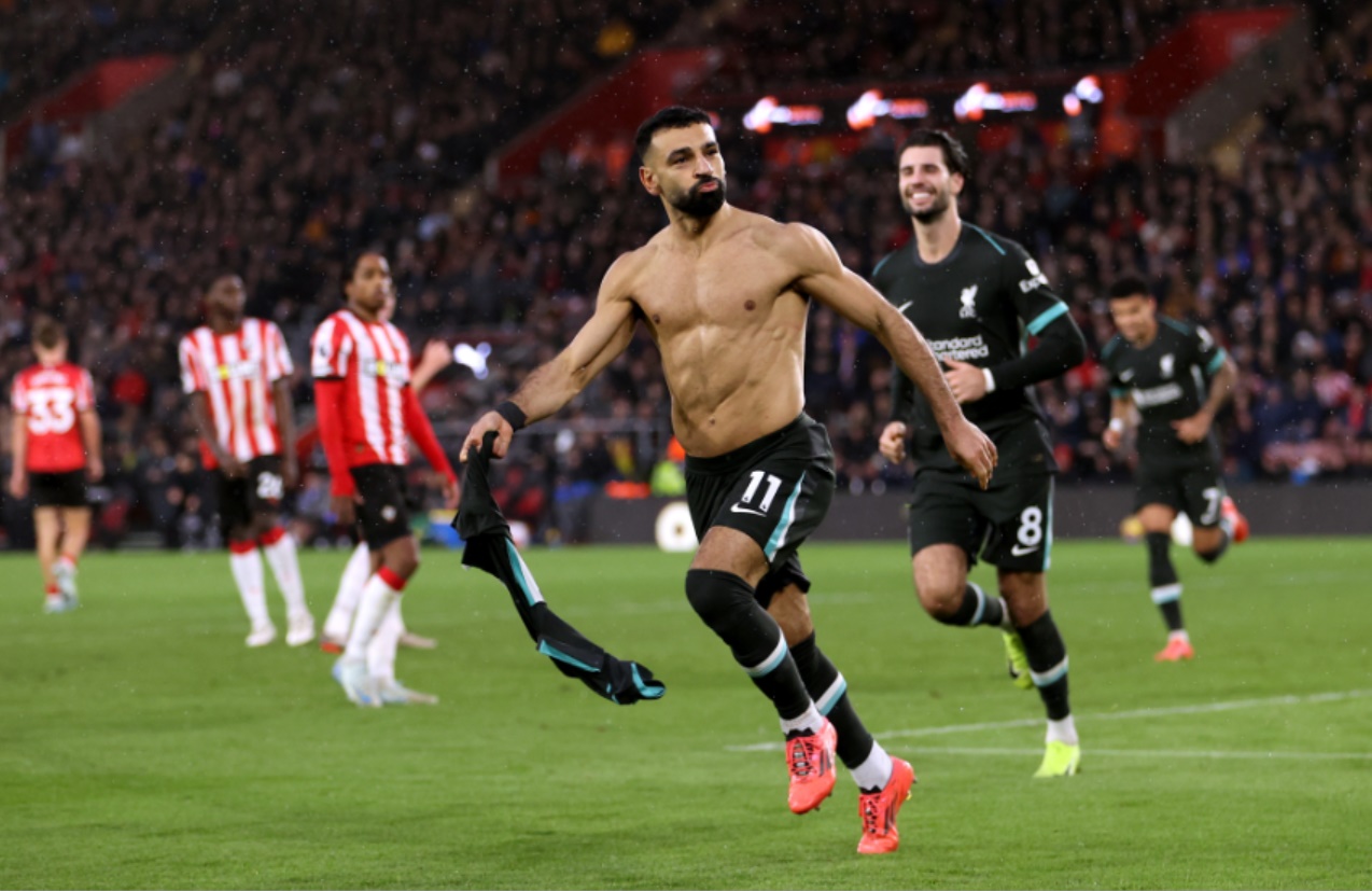 Video Watch As Liverpool Players Celebrate Salah Winner V Southampton Video Watch As Liverpool Players Celebrate Salah Winner V Southampton