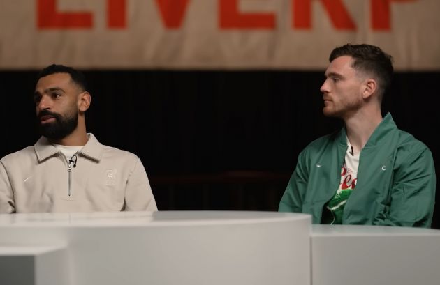 Andy Robertson was left 'really annoyed' at teammate in Liverpool training