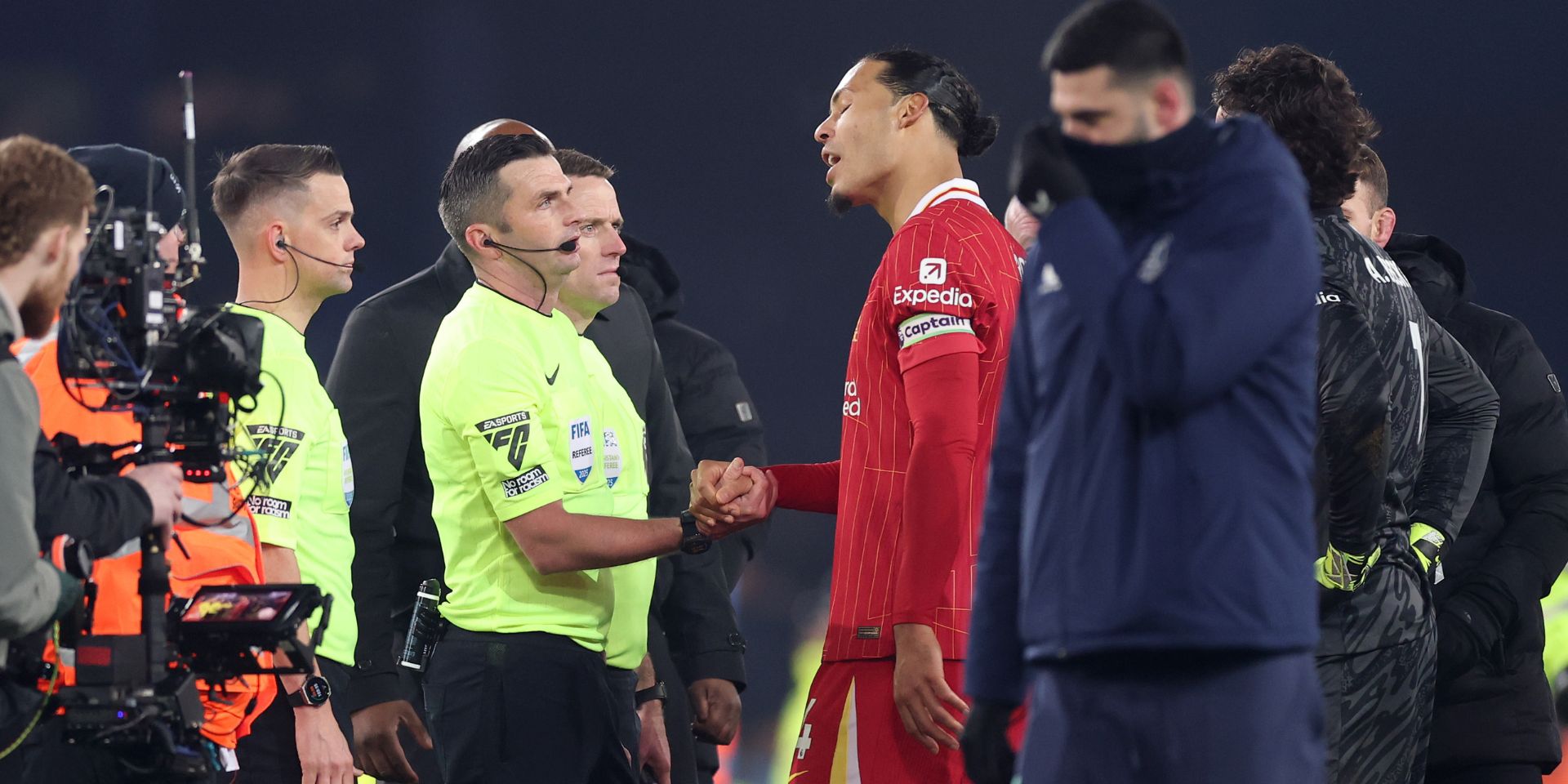 Michael Oliver's Liverpool refereeing ban in fallout from Merseyside derby