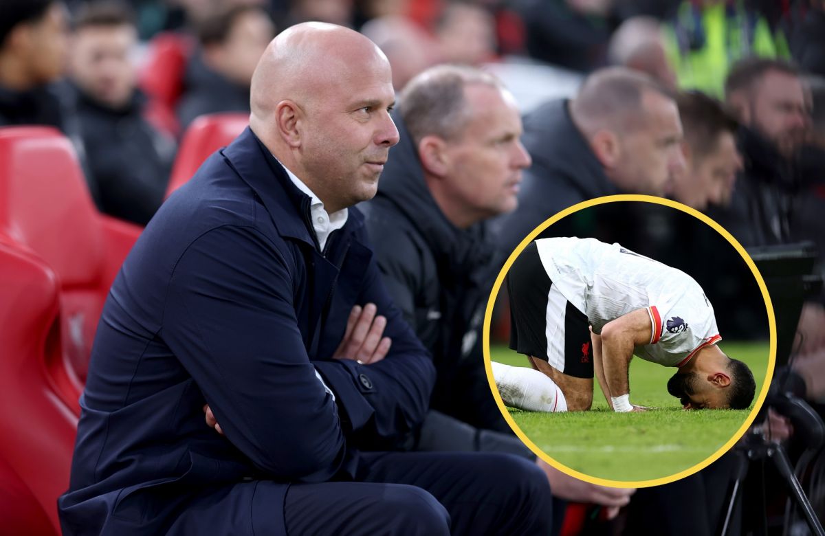 BBC spot what Arne Slot & Liverpool coaches did instantly after Salah goal