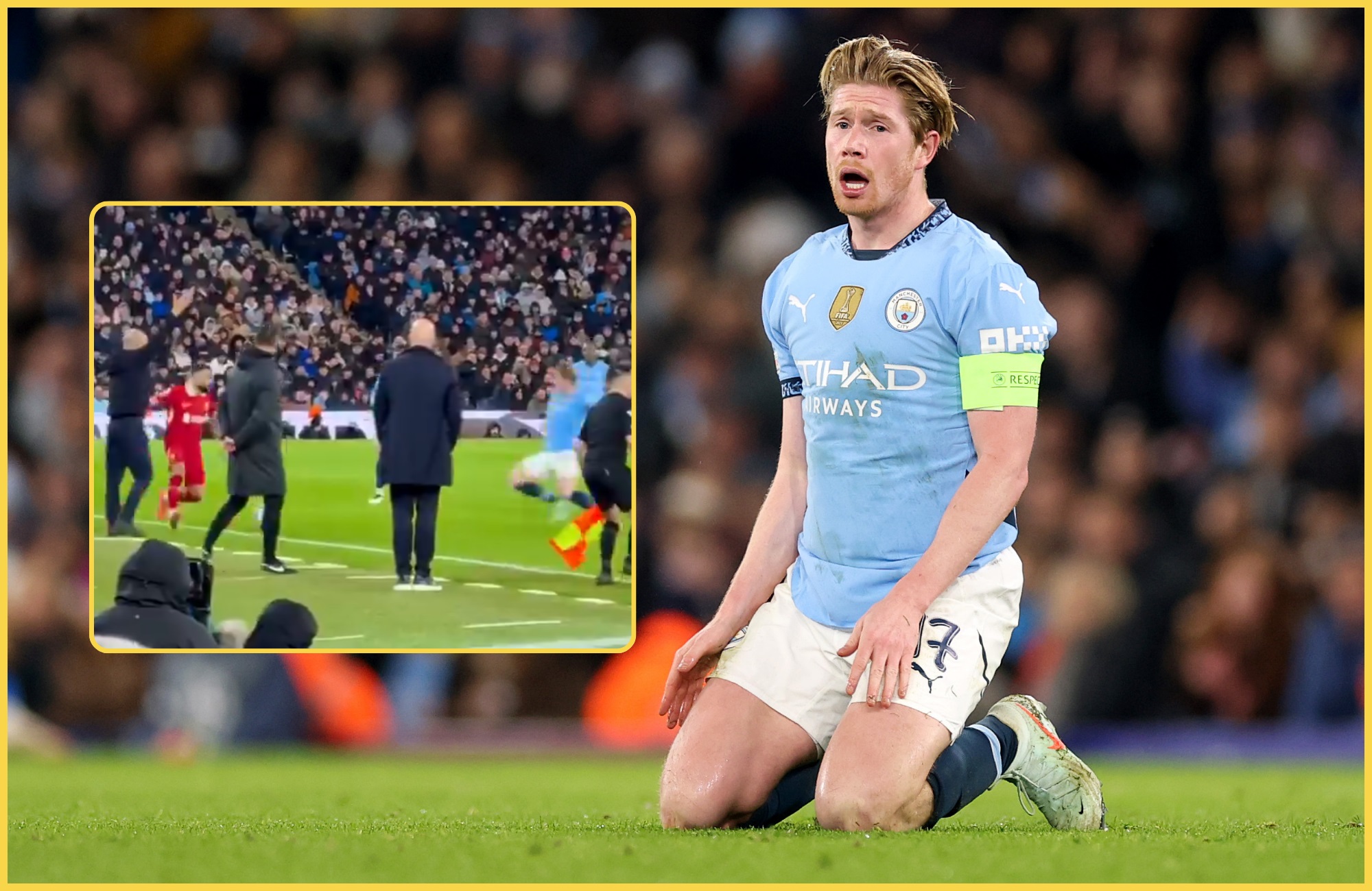 Mo Salah left Kevin De Bruyne with no dignity during Liverpool v Man City