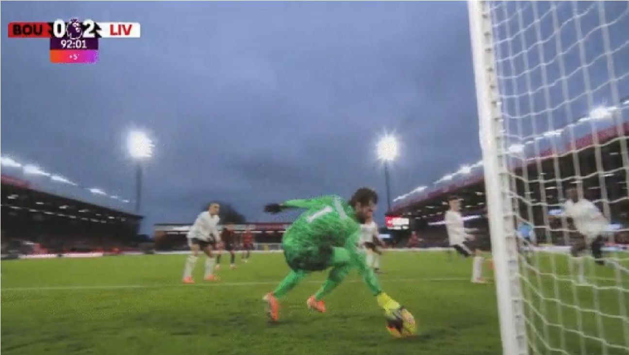 Mo Salah hails 'incredible' Alisson after phenomenal save v Bournemouth