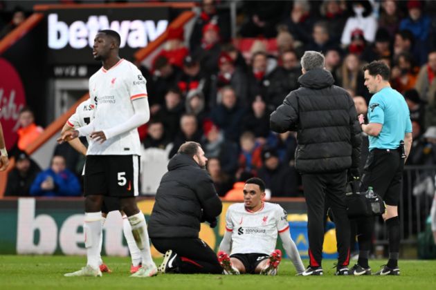 Trent injury not thought to be serious but he probably won't feature v ...