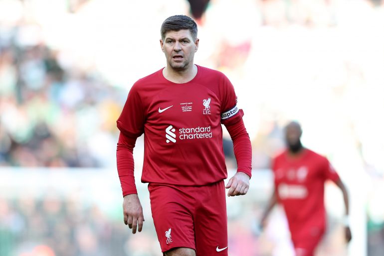 Steven Gerrard confirmed for Liverpool Legends match v Chelsea
