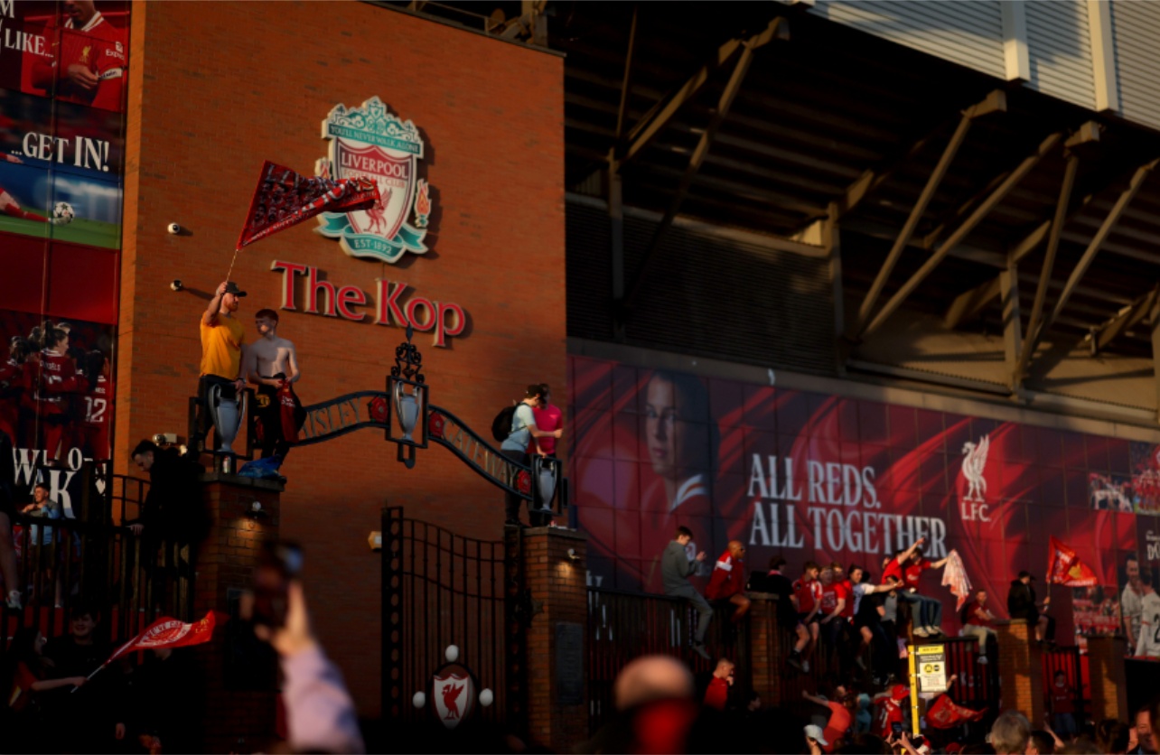 Champions Wall at Anfield gets swift update after Liverpool title triumph