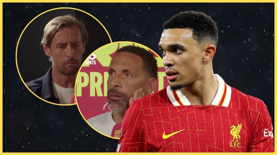 Peter Crouch opens Ferdinand's eyes to Trent Alexander-Arnold reaction