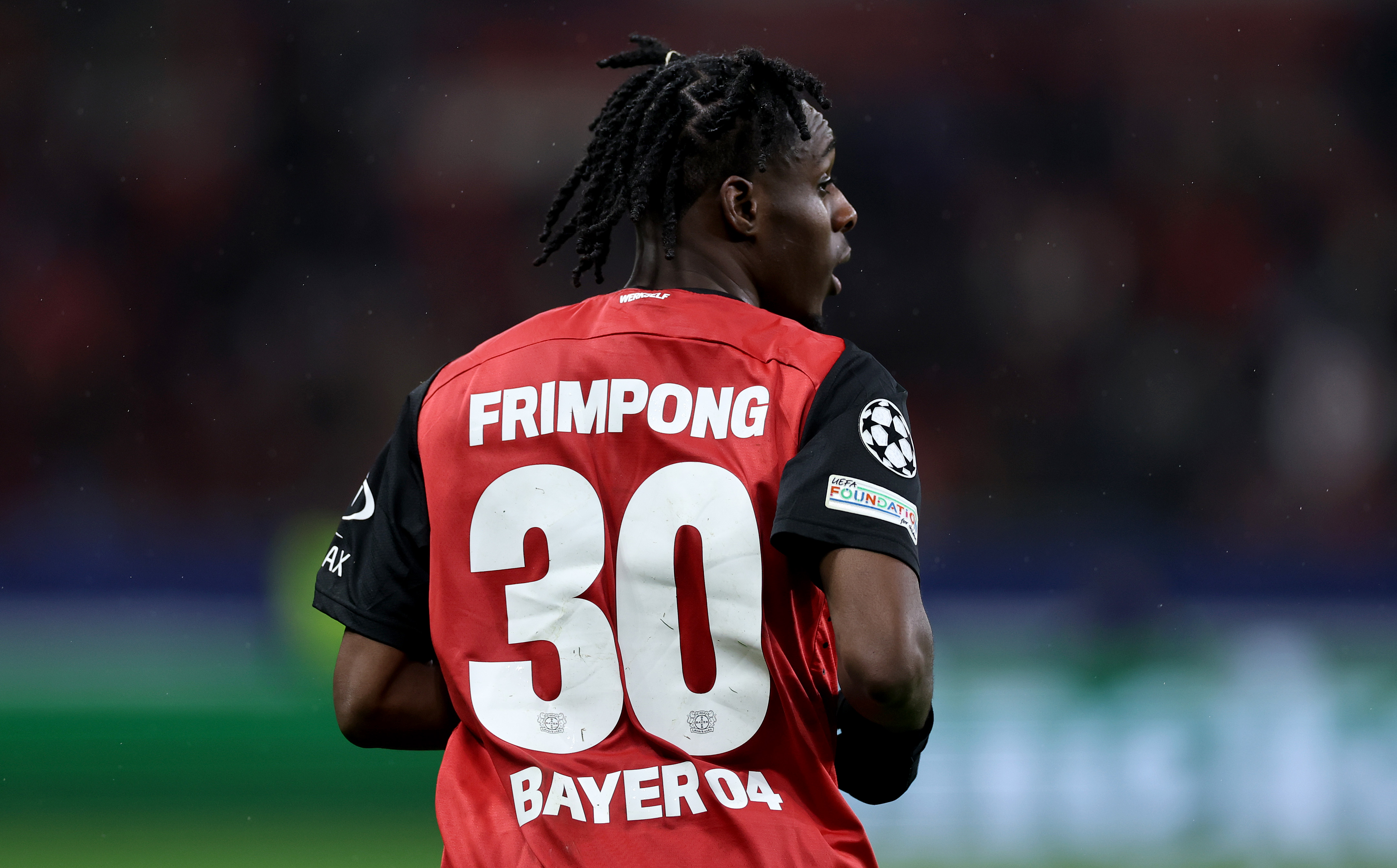 What shirt number could Jeremie Frimpong wear at Liverpool?