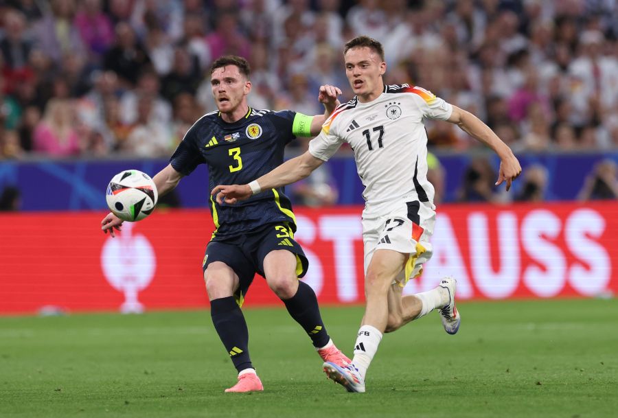 Andy Robertson gives glowing Wirtz verdict amid Liverpool transfer hint
