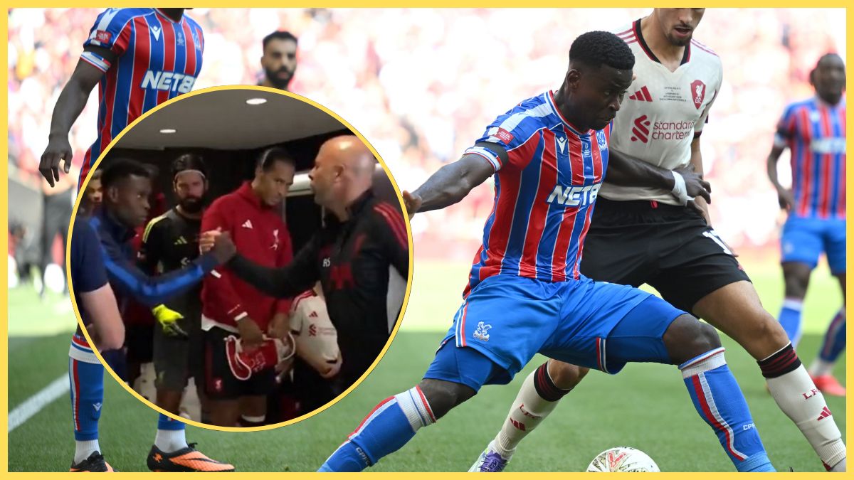 Van Dijk's knowing look during Slot & Guehi interaction speaks volumes