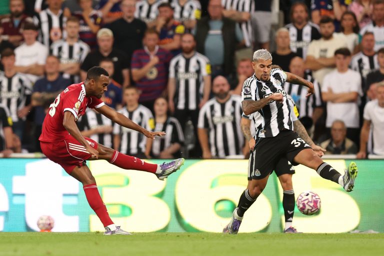 Ryan Gravenberch ends 16-month goal drought with stunner v Newcastle