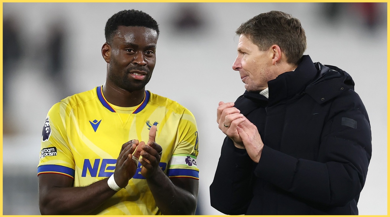 Oliver Glasner 'worried' amid ongoing Marc Guehi to Liverpool rumours