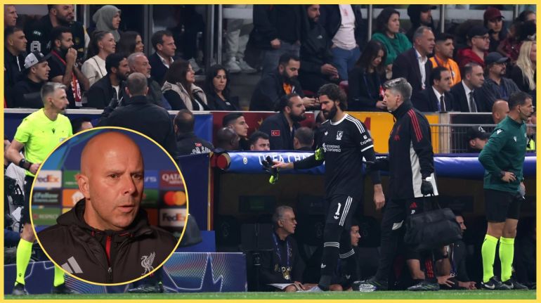 Arne Slot gives injury updates on Alisson Becker and Hugo Ekitike