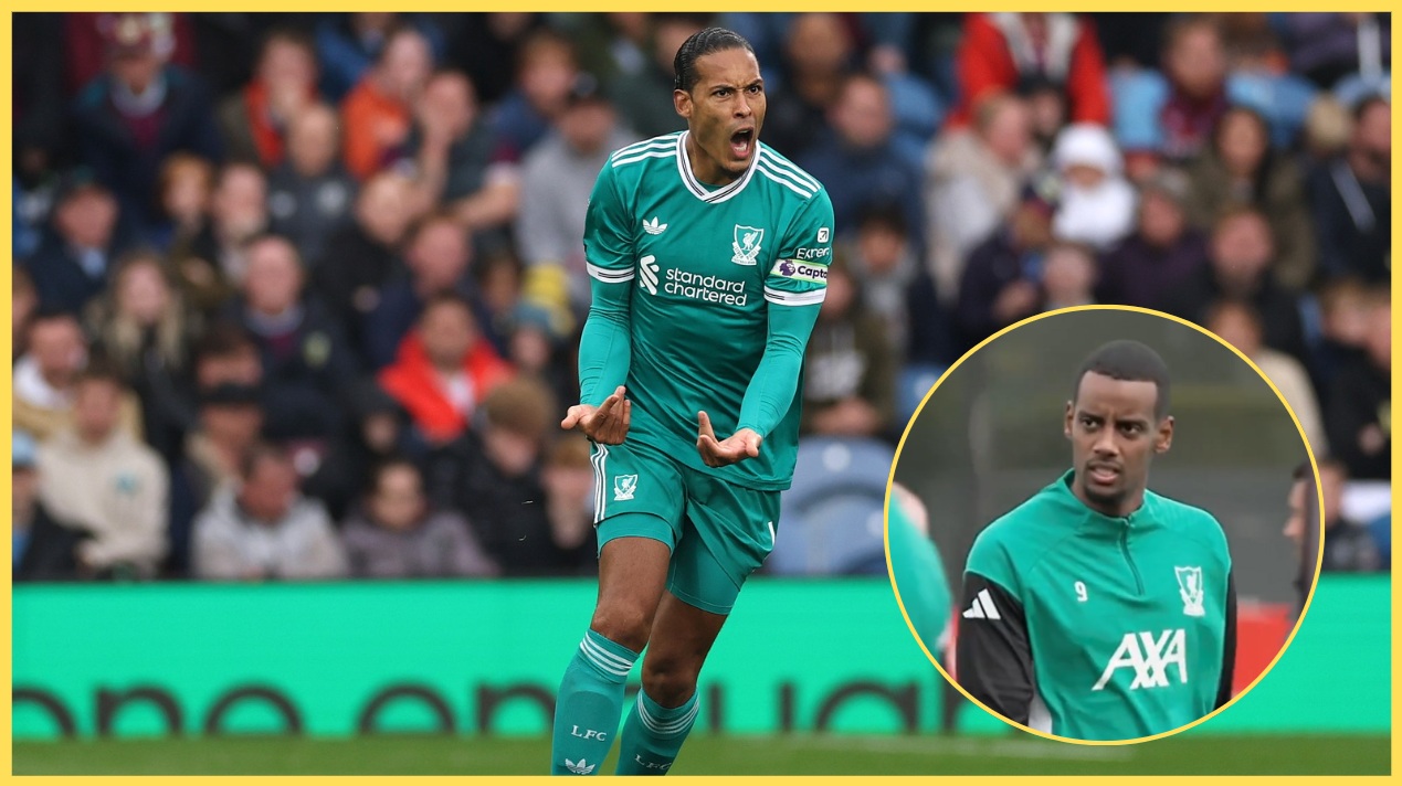 Van Dijk outlines 'conversations' he's had with 'complete striker' Isak