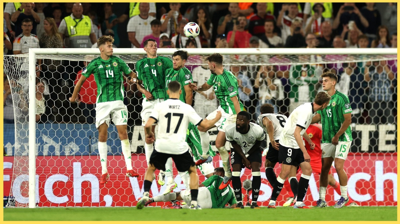(Video) Wirtz nets stunning free kick as Germany beat Northern Ireland