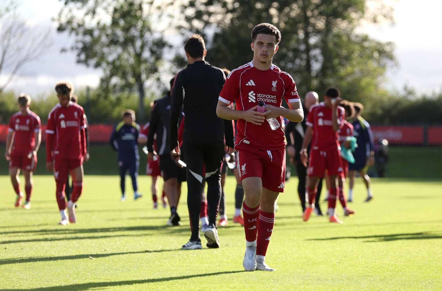 Kieran Morrison excels for Liverpool under-19s against Eintracht