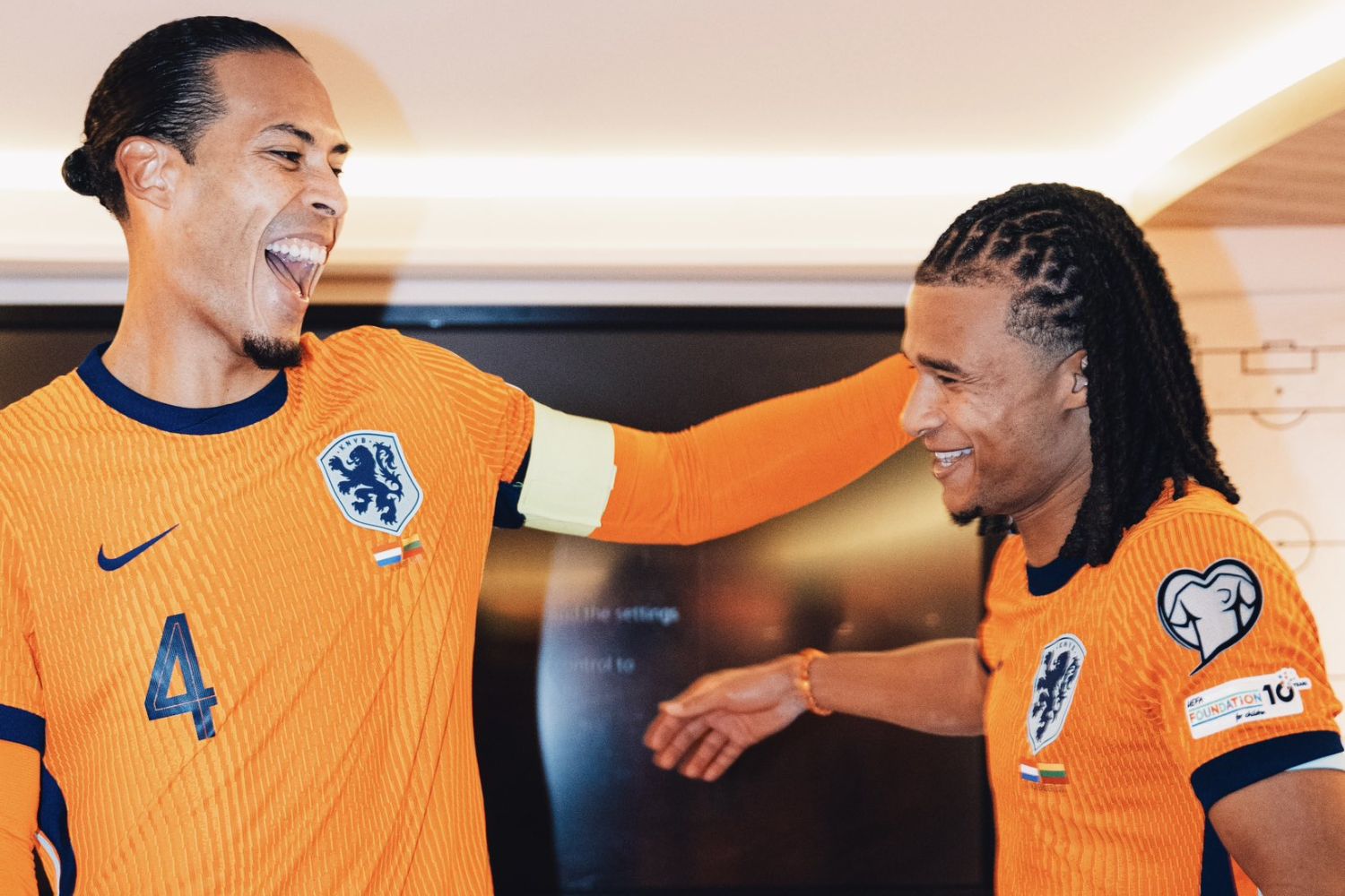 Van Dijk confirms international retirement plans in touching moment