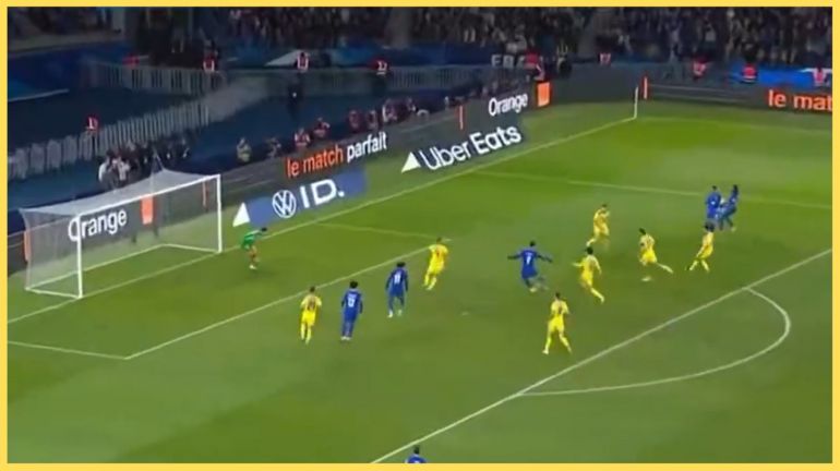 (Video) Hugo Ekitike scores his first France goal in Ukraine rout