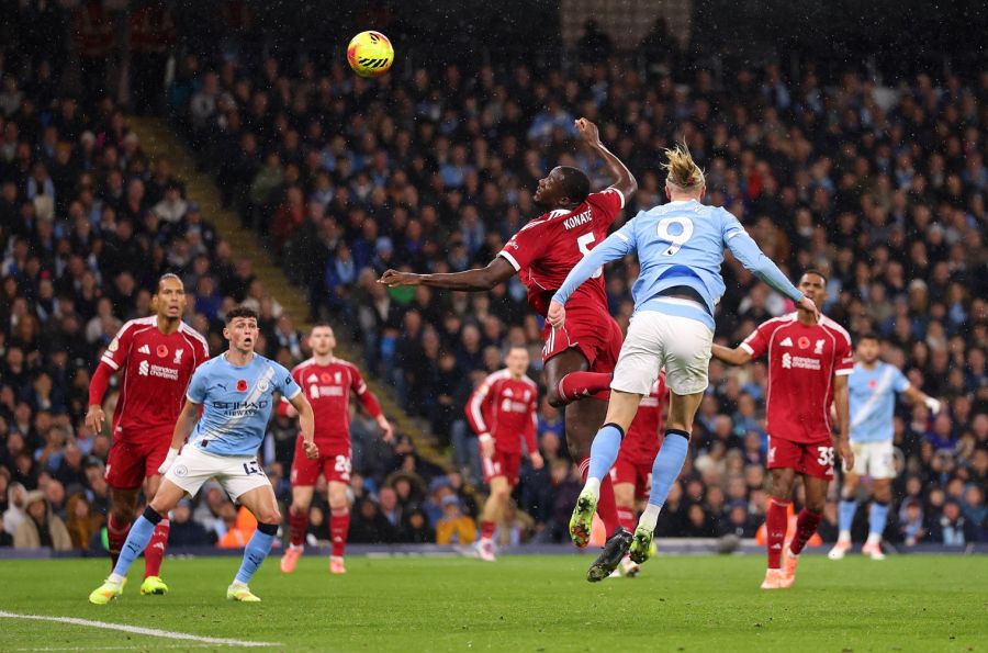 Jamie Carragher critical of Ibou Konate over Erling Haaland goal