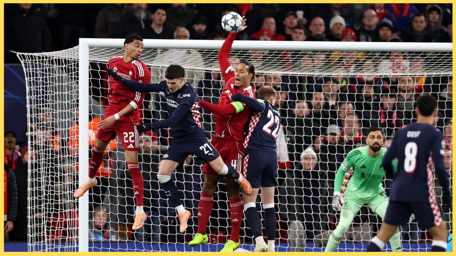 Jerdy Scouten admits he pushed Van Dijk prior to handball incident