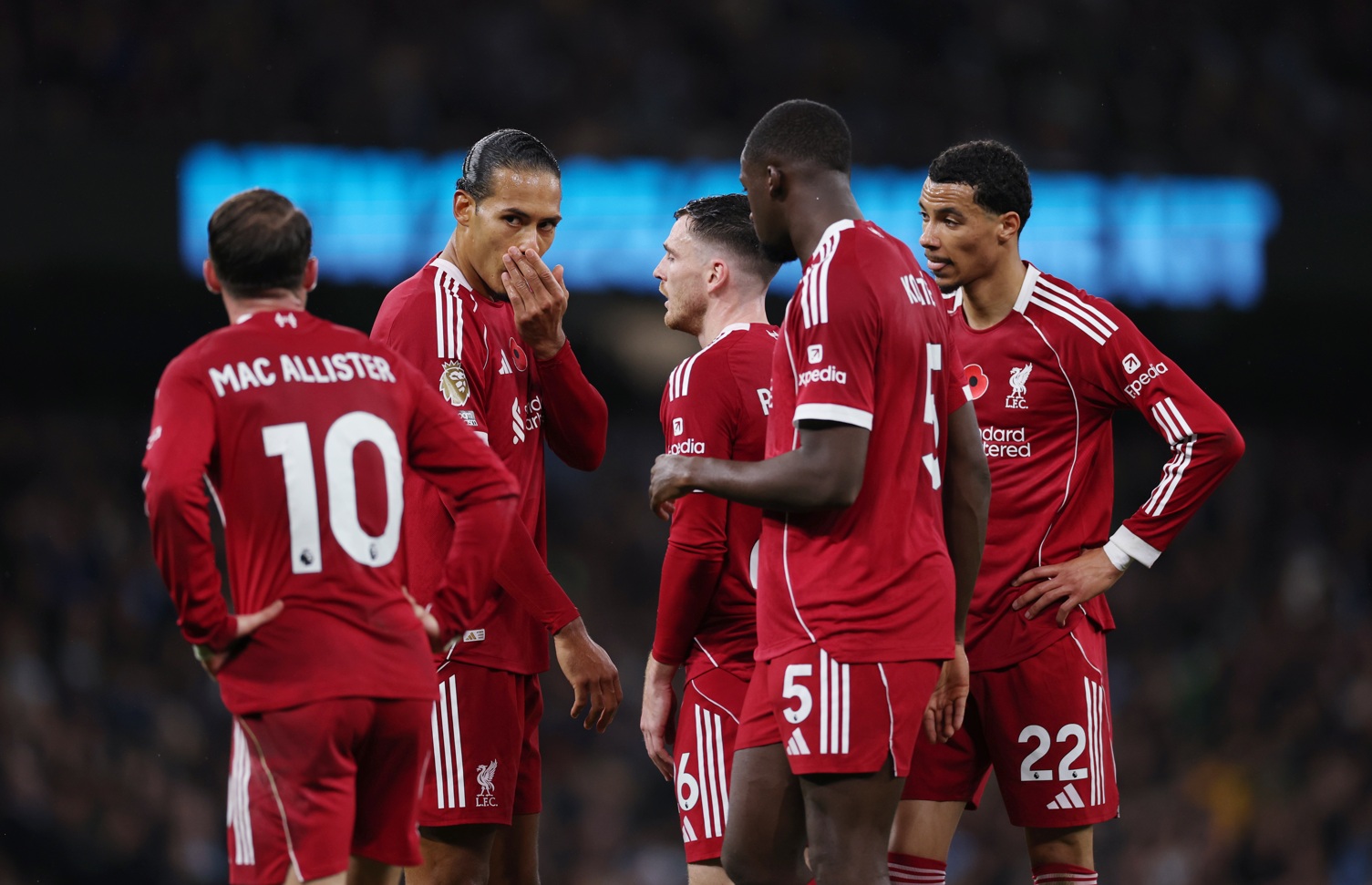 Who do Liverpool play in their next 5 Premier League games?