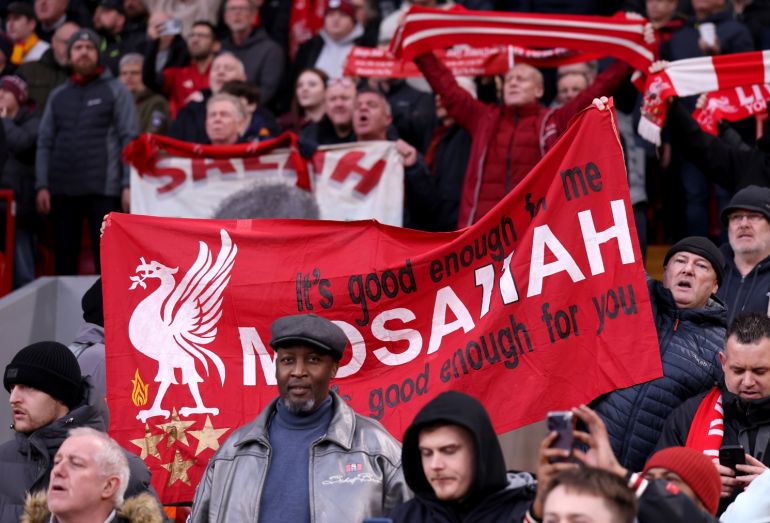 (Video) Mo Salah gets rousing cheer after coming on v Brighton