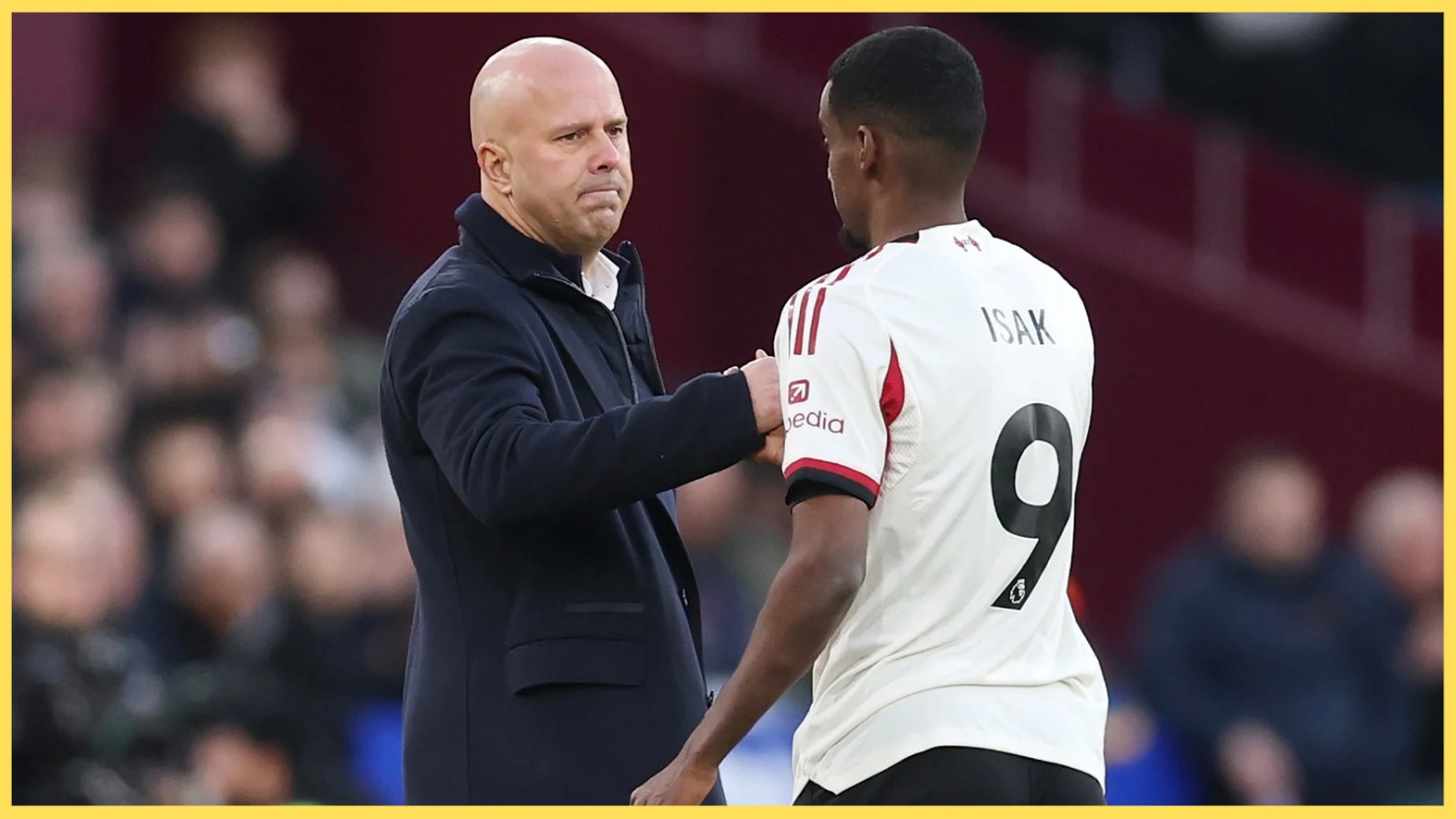 Slot confirms Isak will miss 'a couple of months' through injury