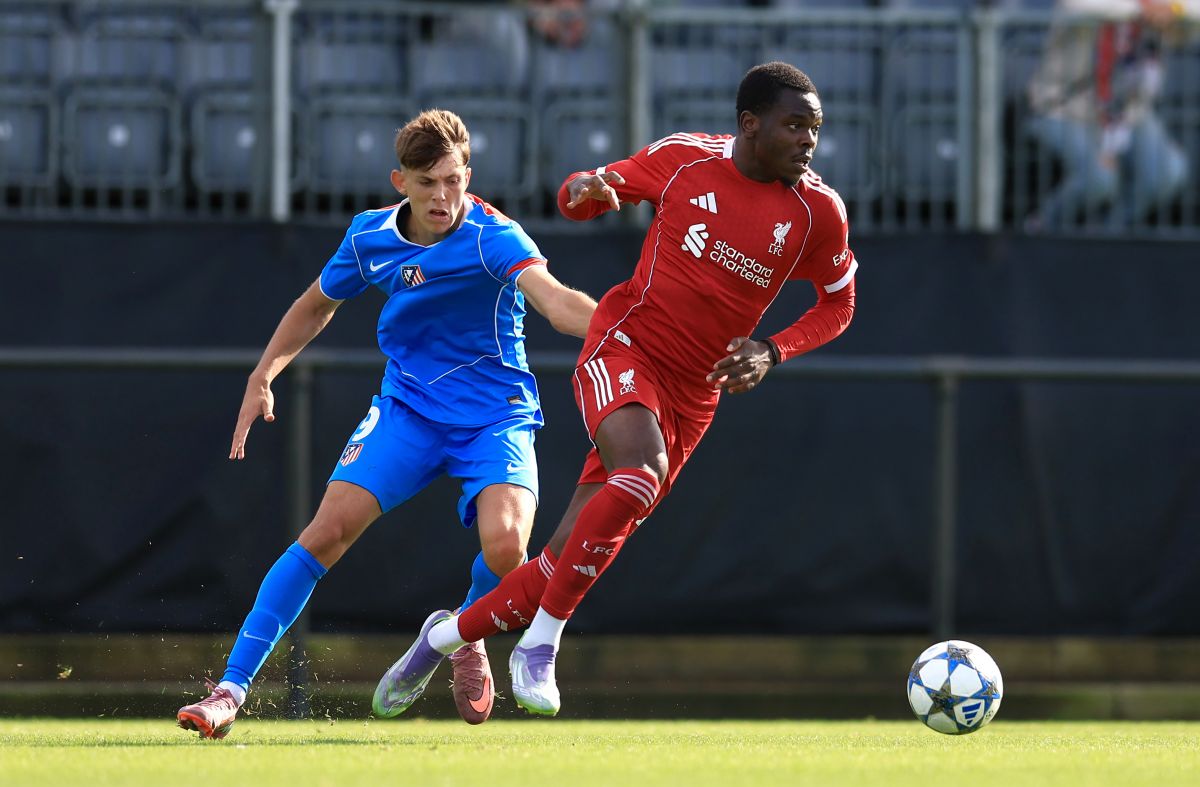 Wellity Lucky trains with Liverpool senior squad ahead of Inter clash