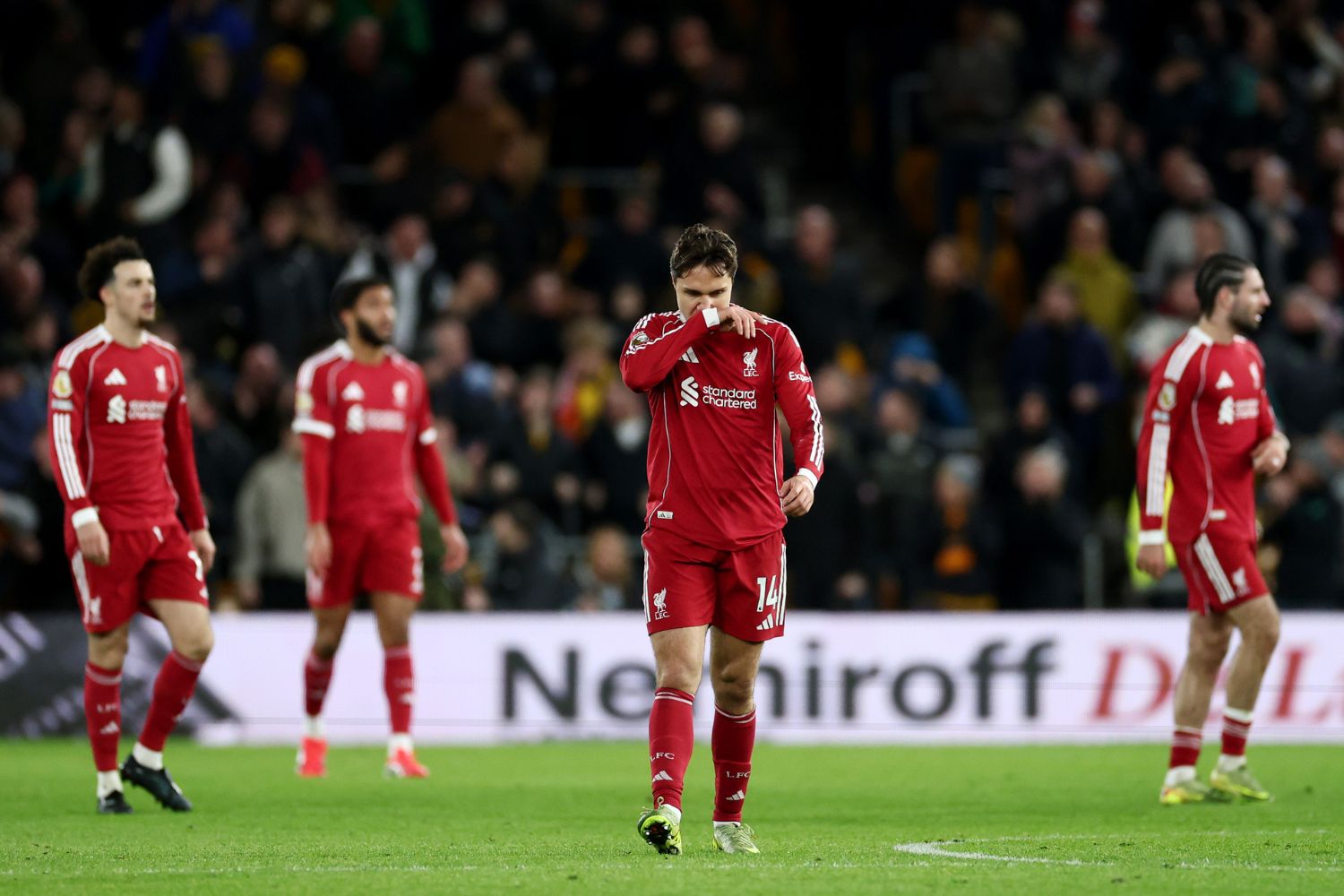 Aldridge reacts after Liverpool’s dramatic Wolves loss