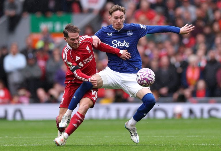 Merseyside derby among two fixture changes for Liverpool in April