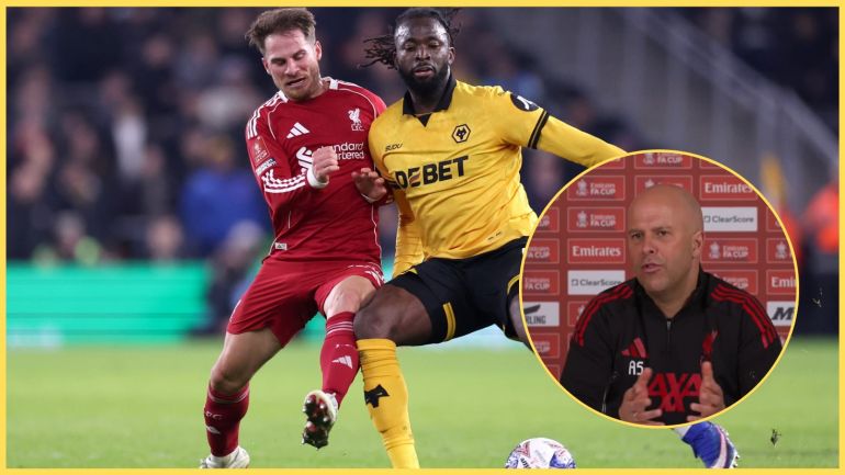 Slot downplays Mac Allister injury fears after substitution v Wolves