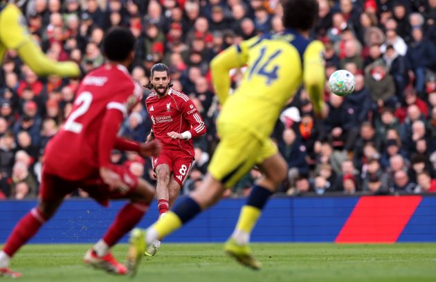 (Video) Szoboszlai free kick fires Liverpool in front against Spurs