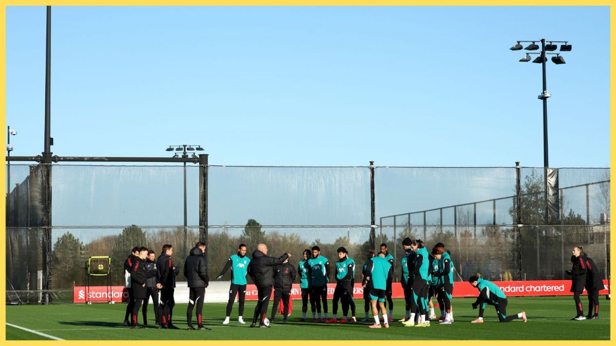 Liverpool share Alisson injury update in training image