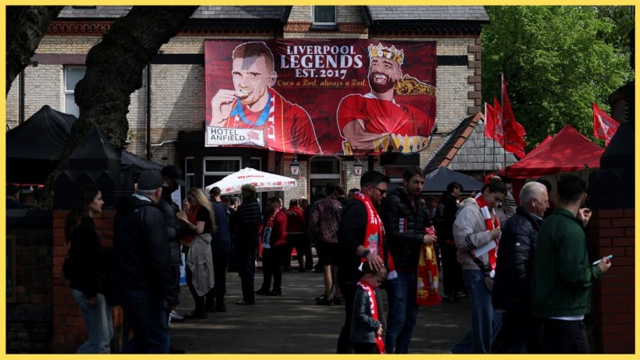Anfield mosaics planned for Mo Salah and Andy Robertson farewell